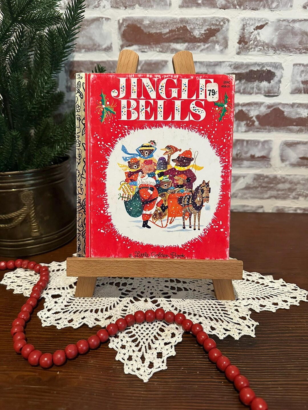 Vintage 1981 Jingle Bells by Little Golden Book | Christmas Reading ...