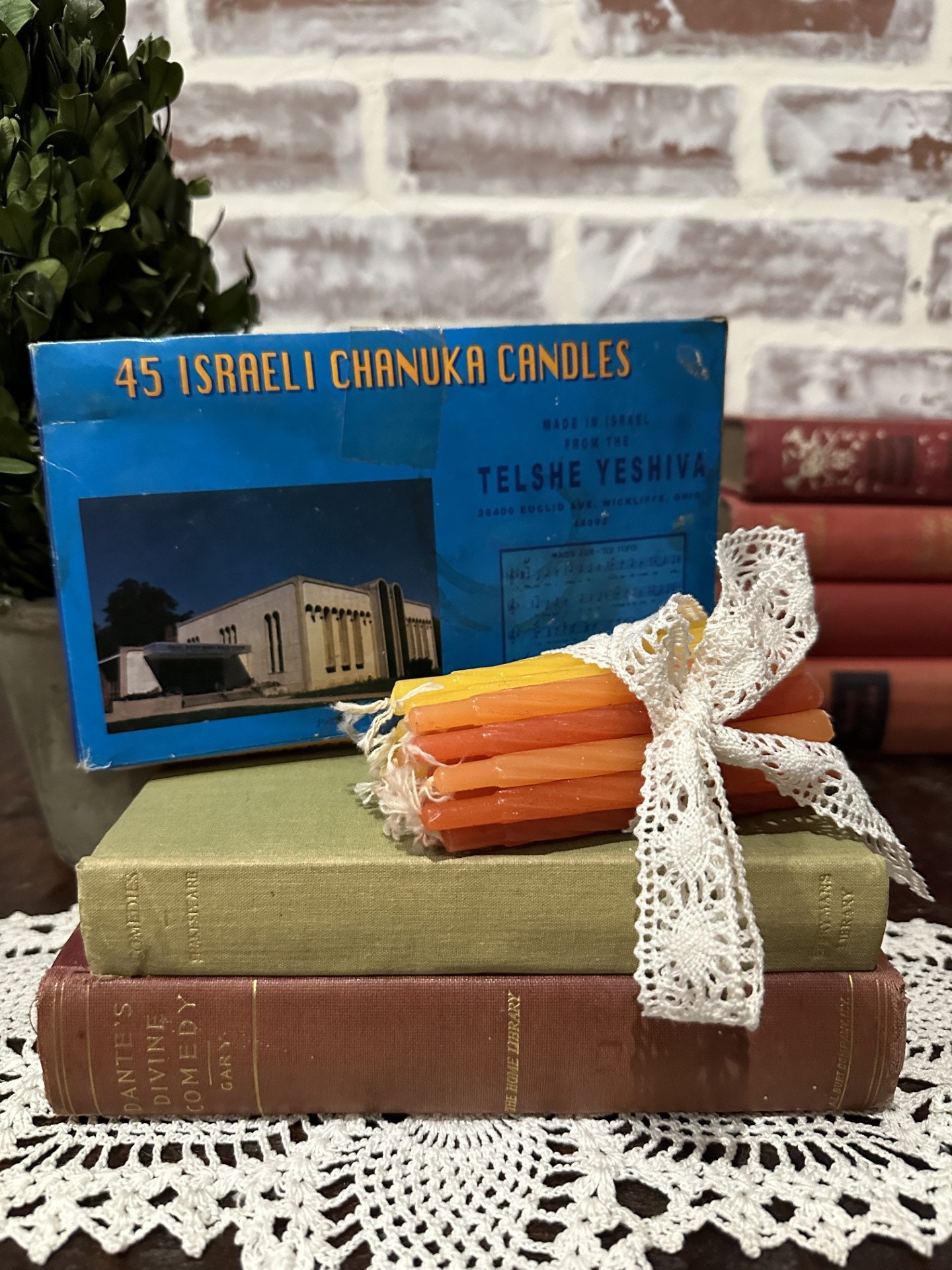 Set of 26 Telshe Yeshiva Israeli Chanuka Candles Hanukkah - Etsy