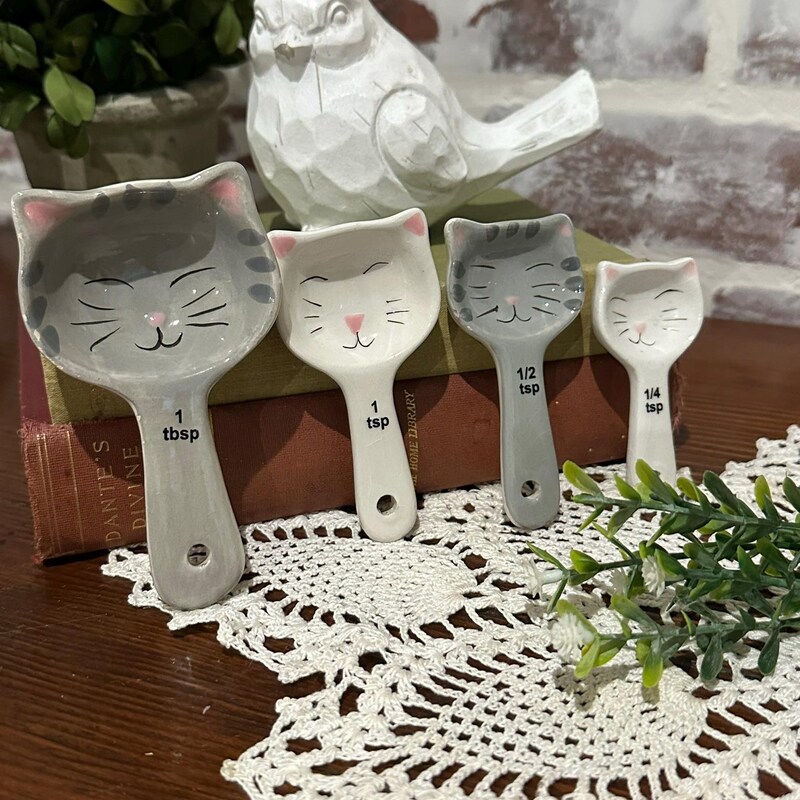 Ceramic Measuring Spoons - Etsy