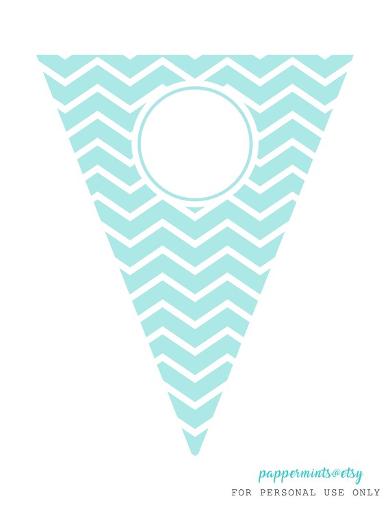 Printable Chevron Banner ChemKnits: Monkey Chevron Birthday Banner
