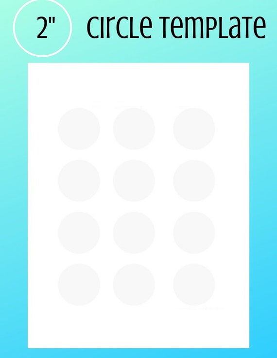 1 12 Inch Circle Template