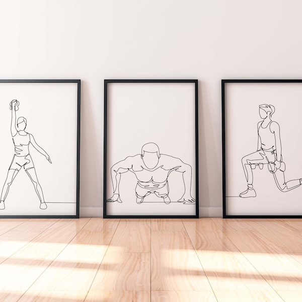 Gym Printables - Etsy