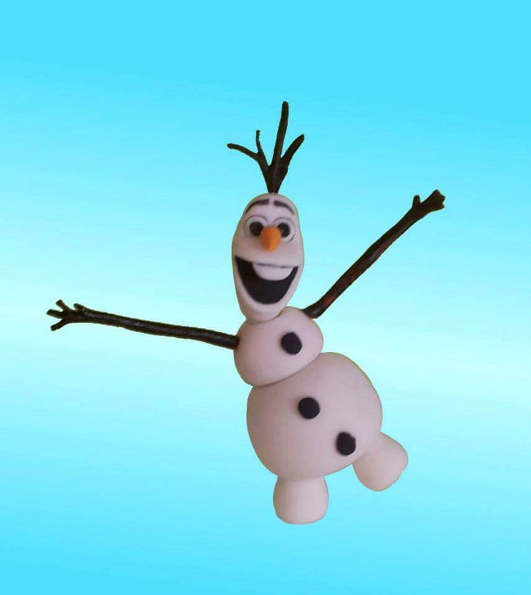 Olaf Edible Cake Topper - Etsy Australia