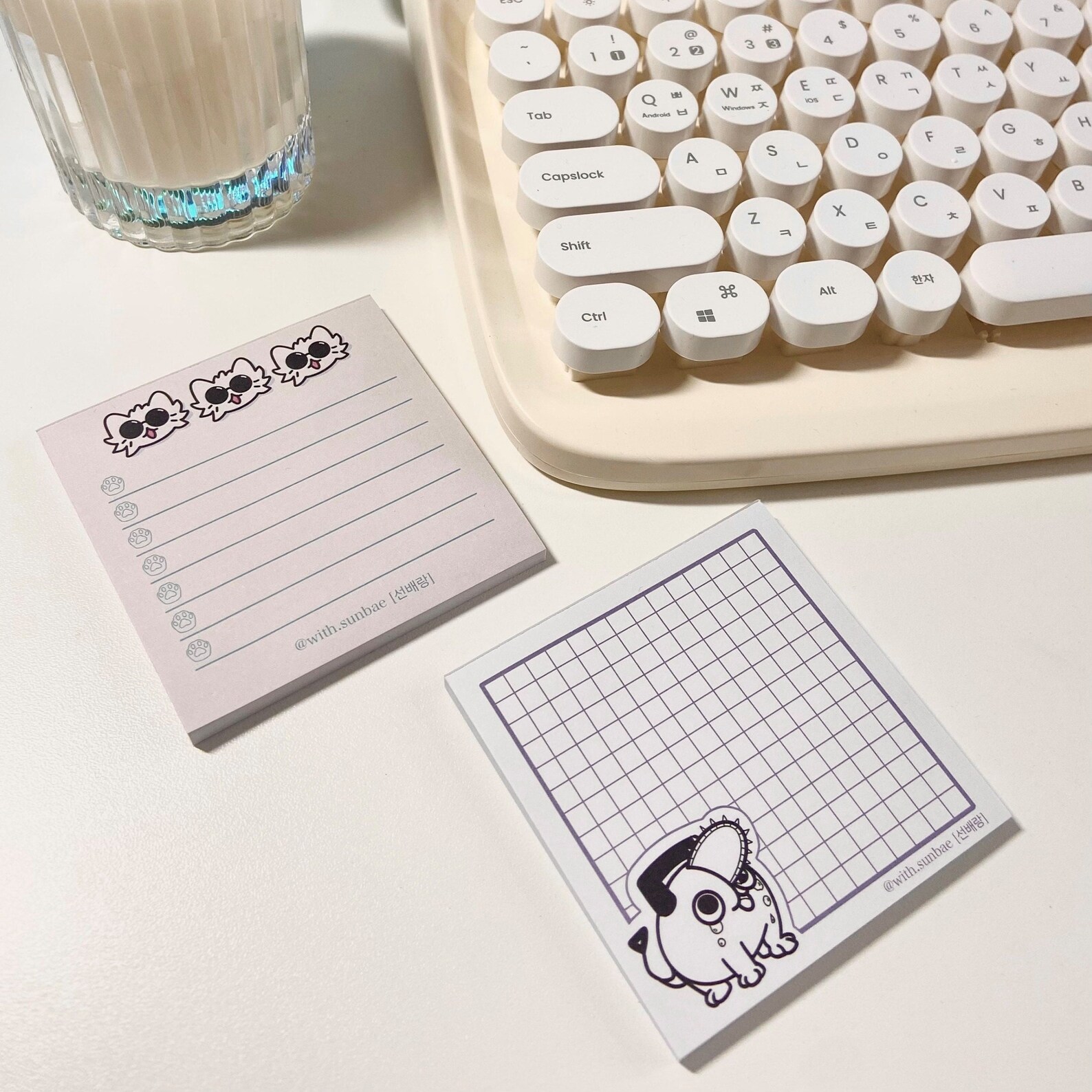 JJK Cat Gojo Inspired Anime Notepad Memopad Stationary Office Supply ...