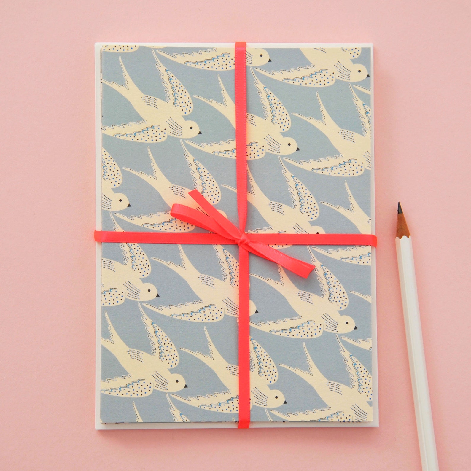 Gift Set Pack of Four Bird Greetings Cards - Etsy UK