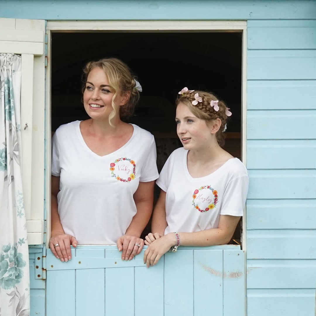 Wedding Pyjamas - Wedding Morning Pyjamas - Bridal Party Pajamas ...