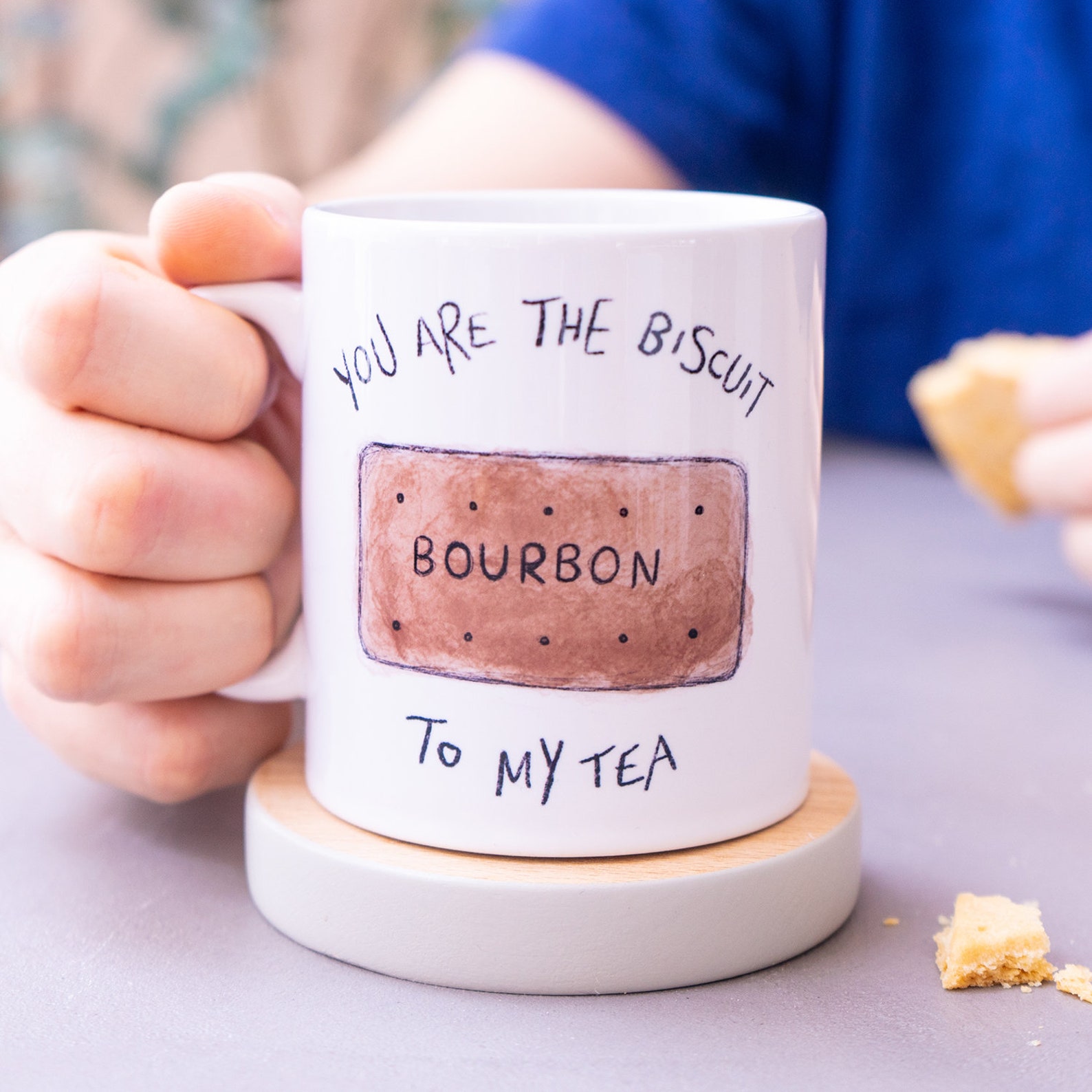 Biscuit Mug You Are the Biscuit Mug biscuit Gift Biscuit - Etsy