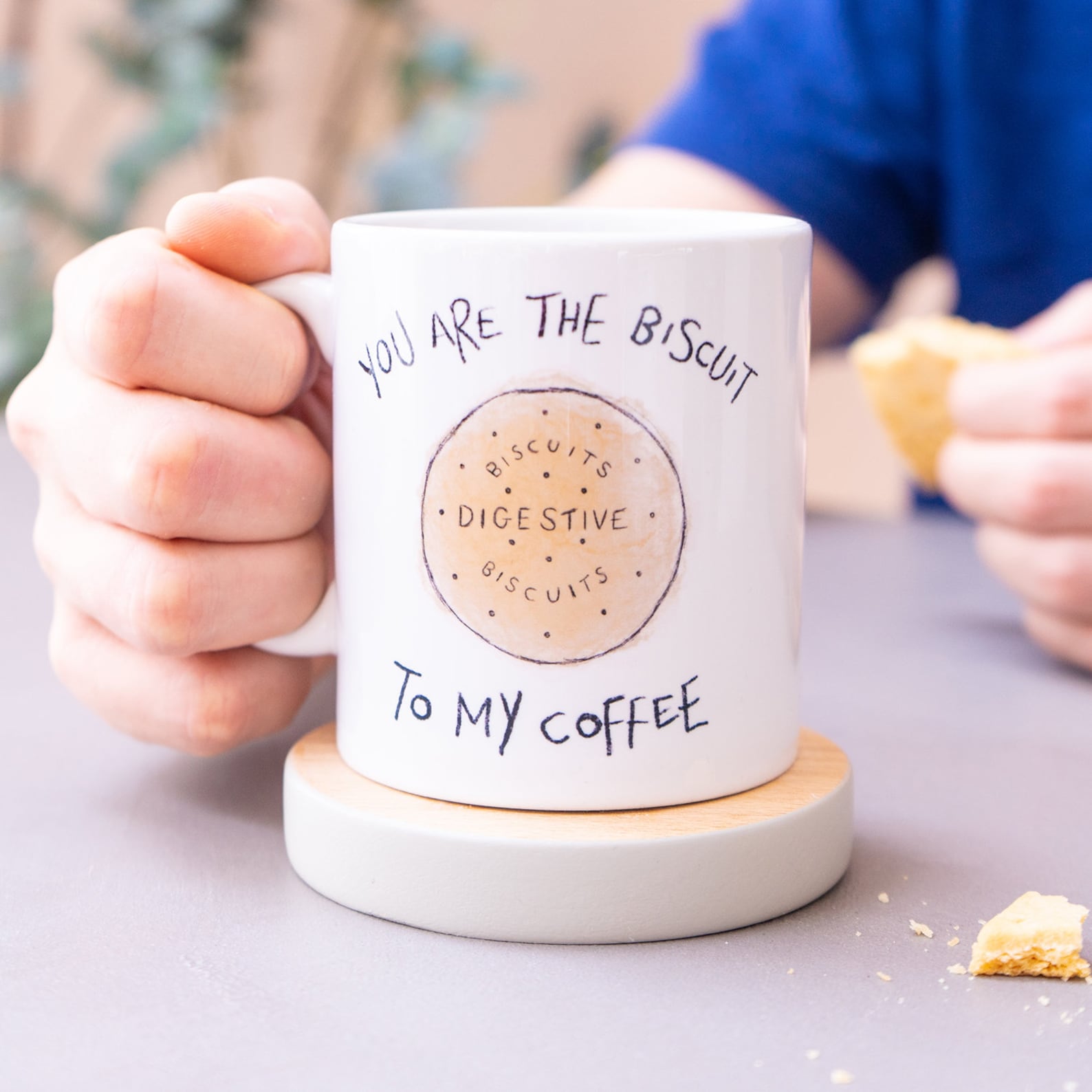 Biscuit Mug You Are the Biscuit Mug biscuit Gift Biscuit - Etsy