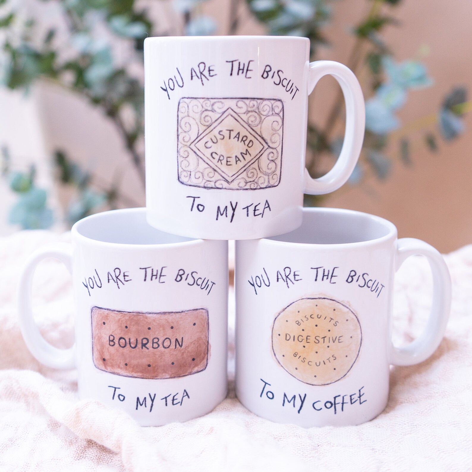 Biscuit Mug You Are the Biscuit Mug biscuit Gift Biscuit - Etsy