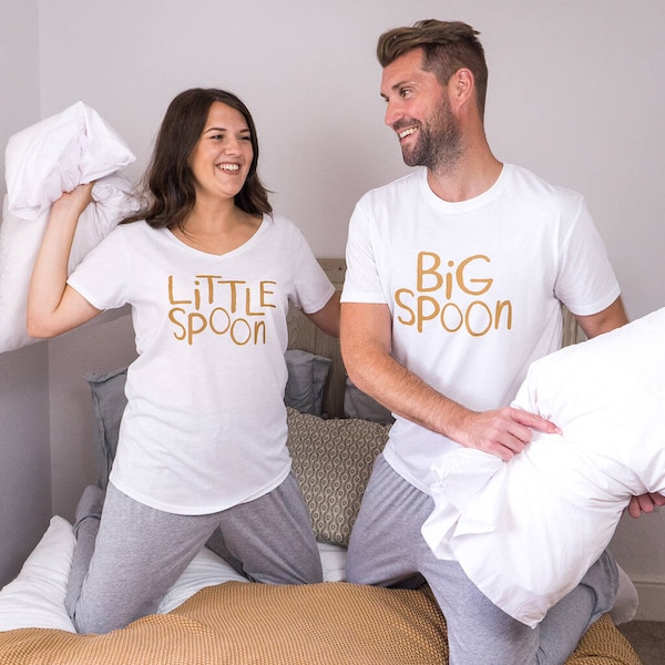 Spooning Couple - Etsy