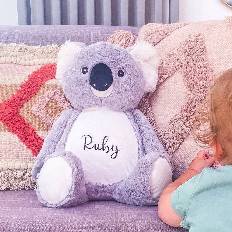 Personalised Koala Childrens Teddy Toy - Etsy