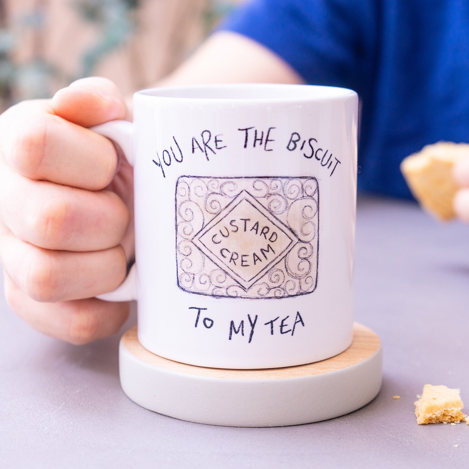 Biscuit Mug You Are the Biscuit Mug biscuit Gift Biscuit - Etsy