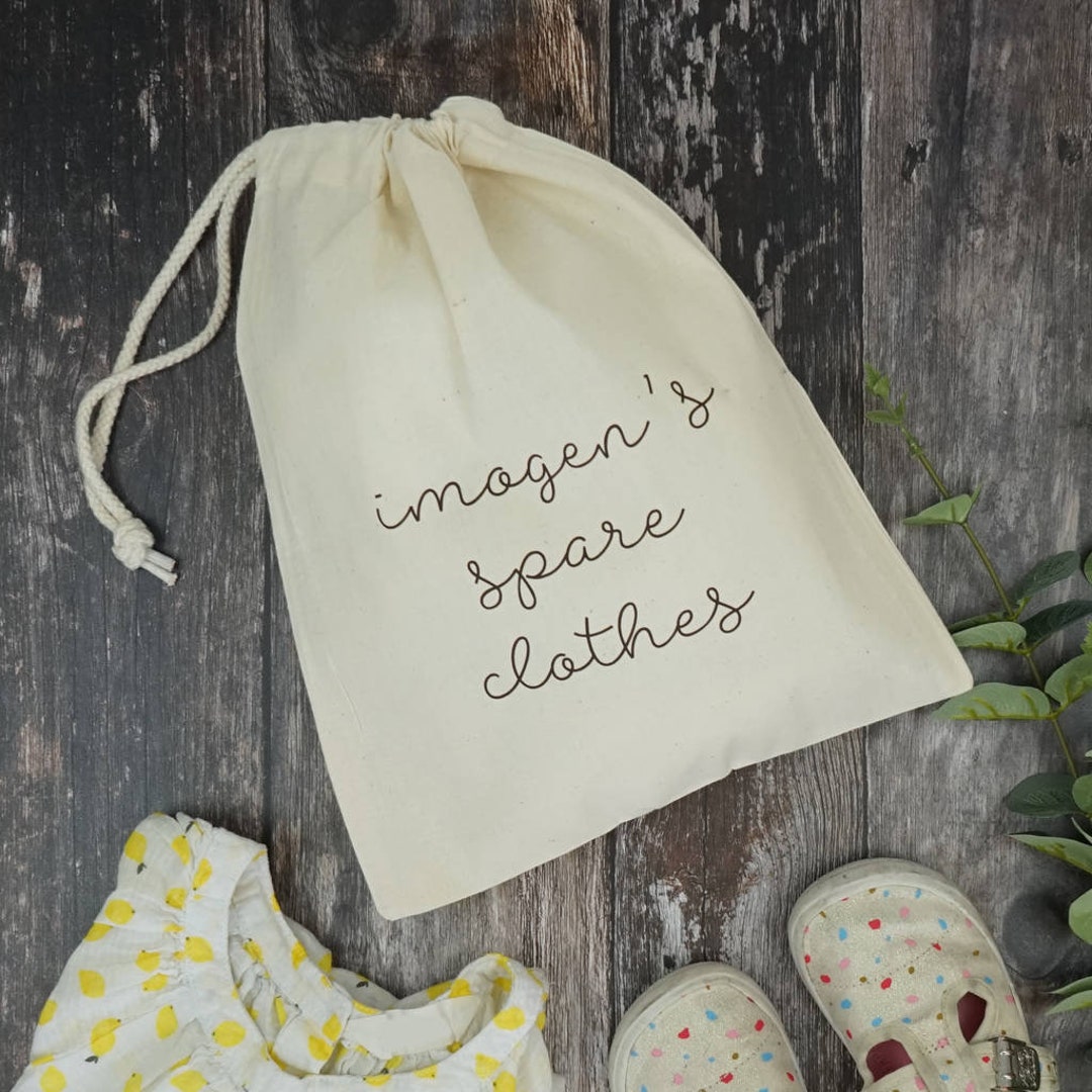 Kids Spare Clothes Bag - Clothes Bag - Kids Clothes Bag - Spare Clothes ...