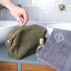 Wash Bag Set - Men's Wash Bag Set - Monogram Wash Bag Set - Monogram ...