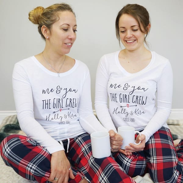 Best Friend Pajamas - Etsy