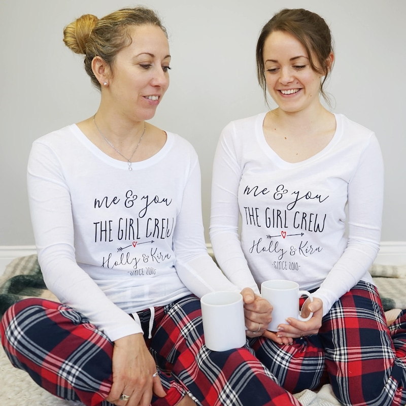 Best Friend Pajamas - Etsy