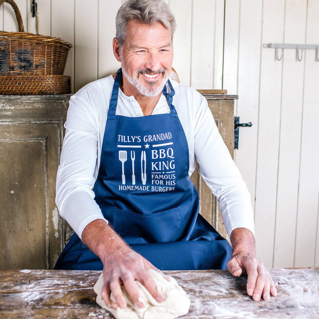 BBQ Apron - Barbecue Apron - Grilling Apron - Cooking Gift - Fathers ...