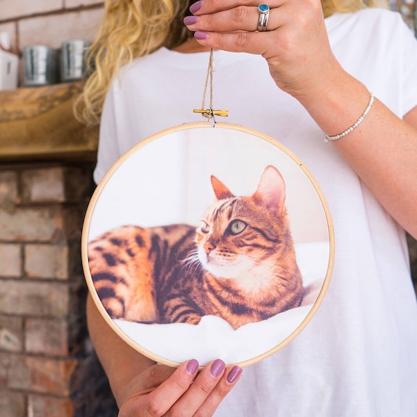 Cat Photo Frame - Etsy UK