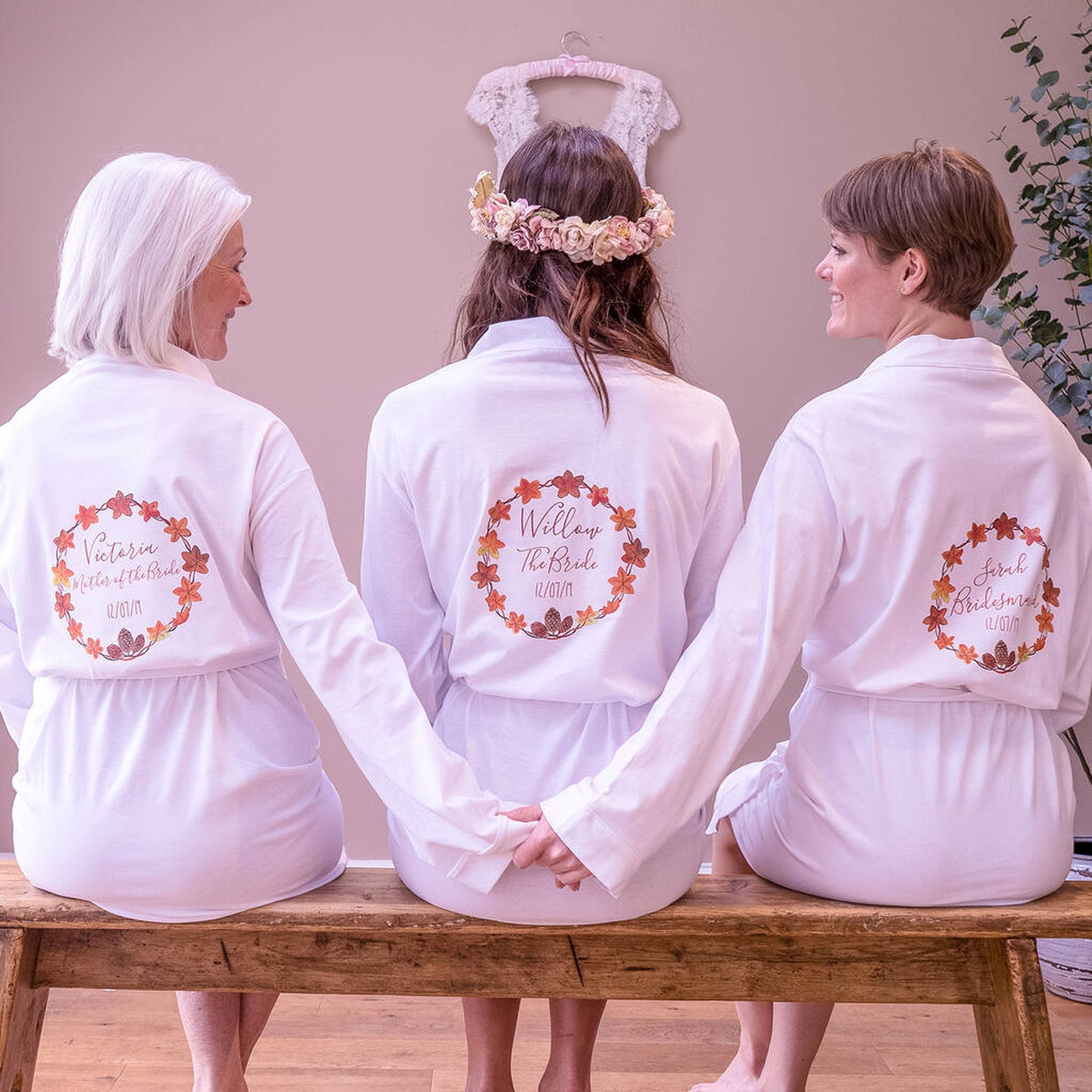 Bridal Party Robe Autumn Wedding Bridal Party Robe Autumn - Etsy