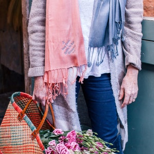 Personalised Scarf - Mother's Day Scarf - Scarf Gift - Me to You Scarf ...