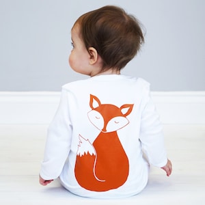Fox Baby Clothes - Fox Baby Sleepsuit - Fox Baby Shower - Fox Baby ...