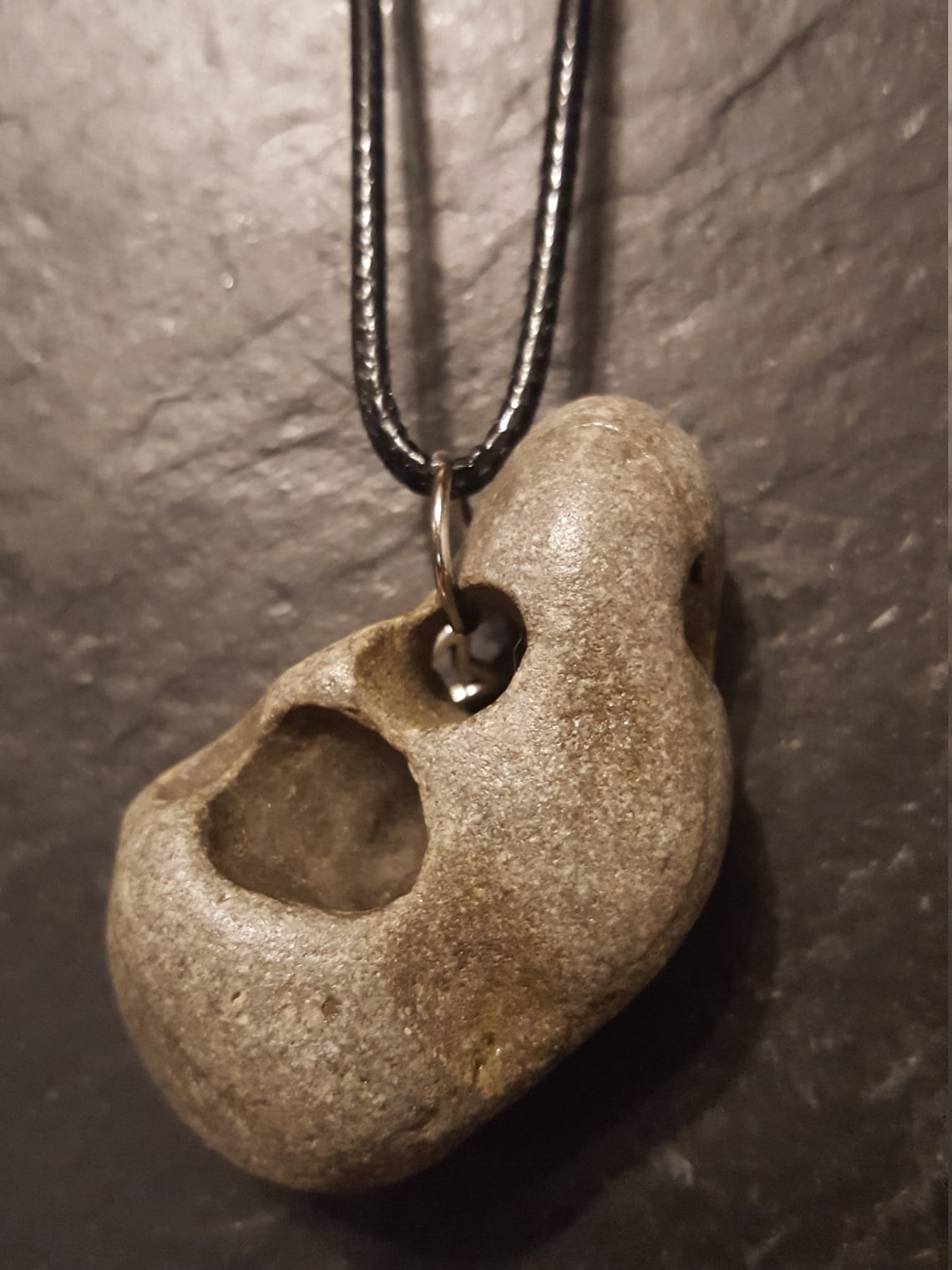 Celtic Hagstone Pendant Holey Stone Healing Amulet Odin - Etsy UK