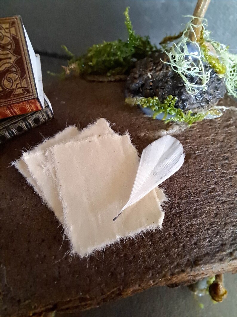 Faerie Writing Desk and Stool Fairy Desk Fae Dolls House - Etsy