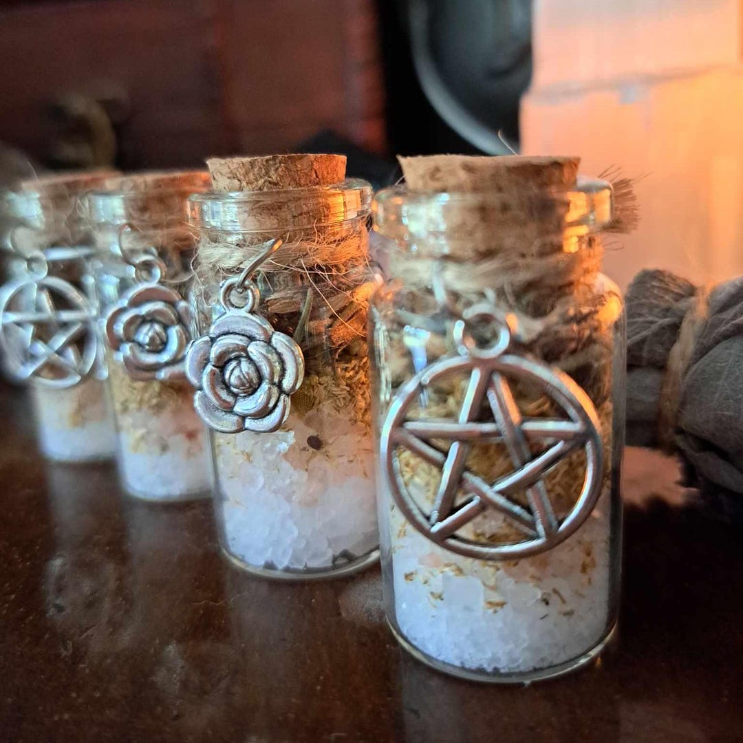 Calming Spell Jar, Witchcraft, Spell Work, Anti-anxiety, Good Mental ...