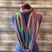 Rainbow Infinity Scarf / Rainbow / Colorful / Scarf / Gay - Etsy