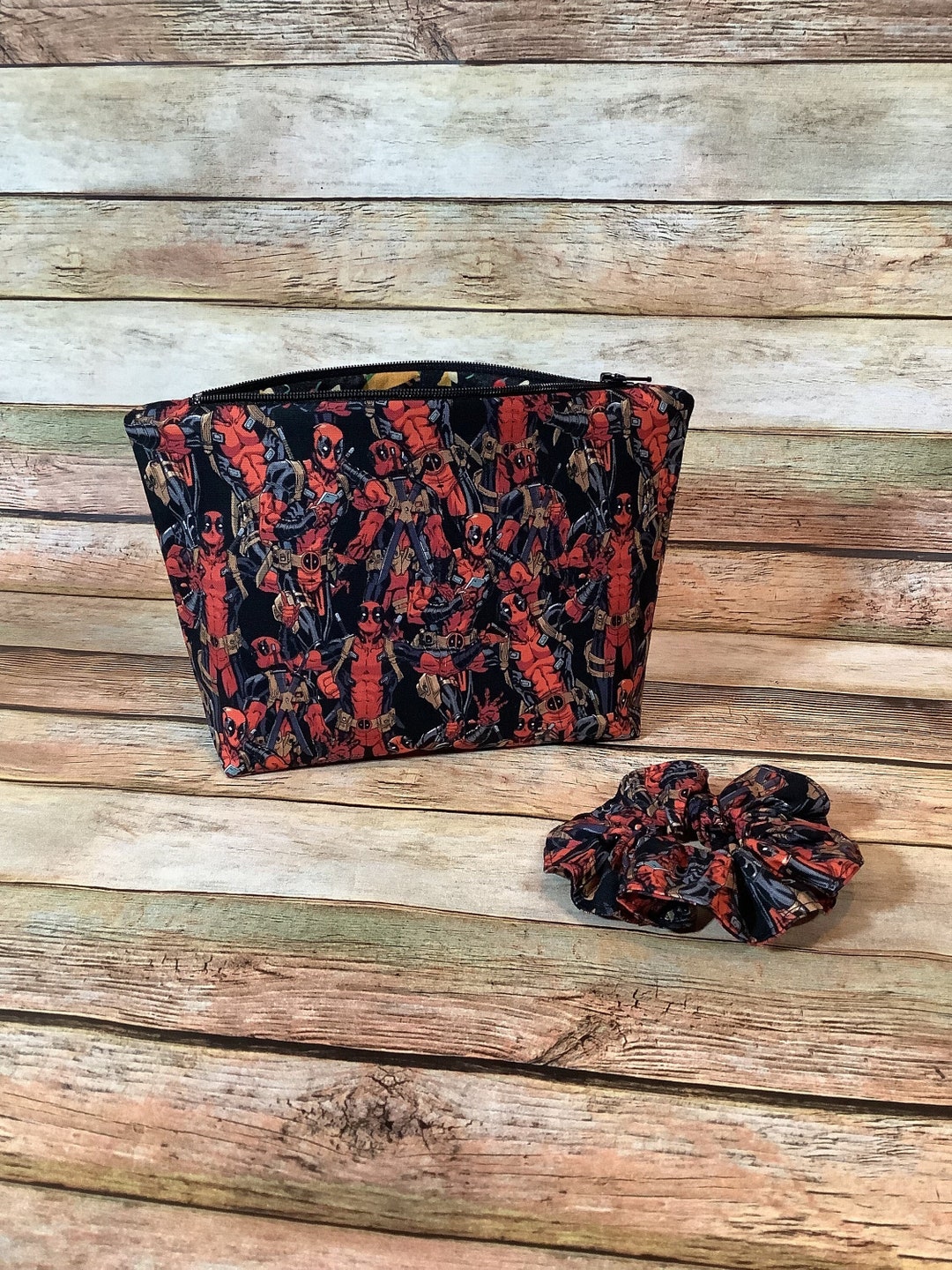 Merc With a Mouth Cosmetic Bag / Wade Wilson / Makeup Bag / Zipper Bag ...