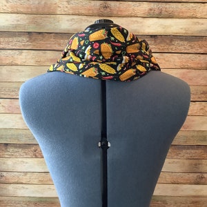 Street Food Infinity Scarf / Tacos / Tomato / Scarf / Fiesta / Nachos ...