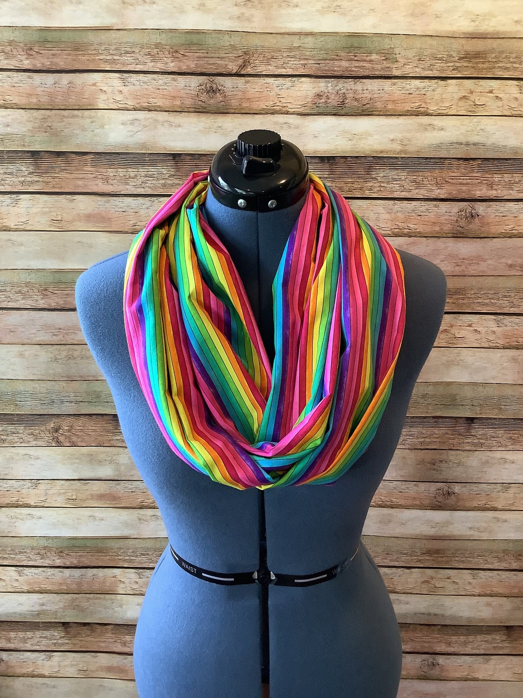 Rainbow Infinity Scarf / Rainbow / Colorful / Scarf / Gay Pride ...