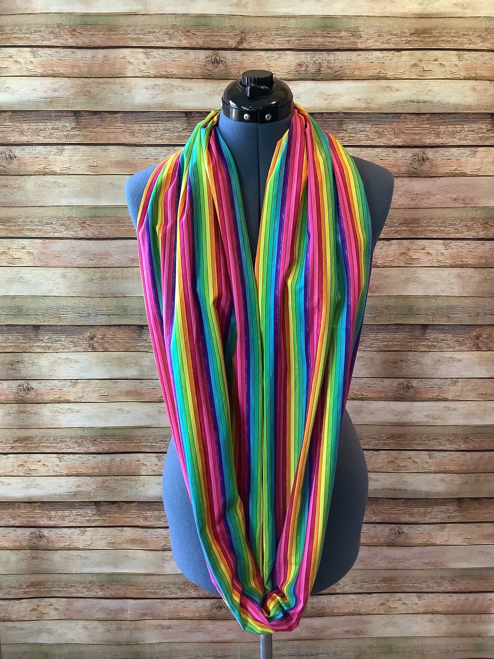 Rainbow Infinity Scarf / Rainbow / Colorful / Scarf / Gay - Etsy