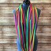 Rainbow Infinity Scarf / Rainbow / Colorful / Scarf / Gay - Etsy
