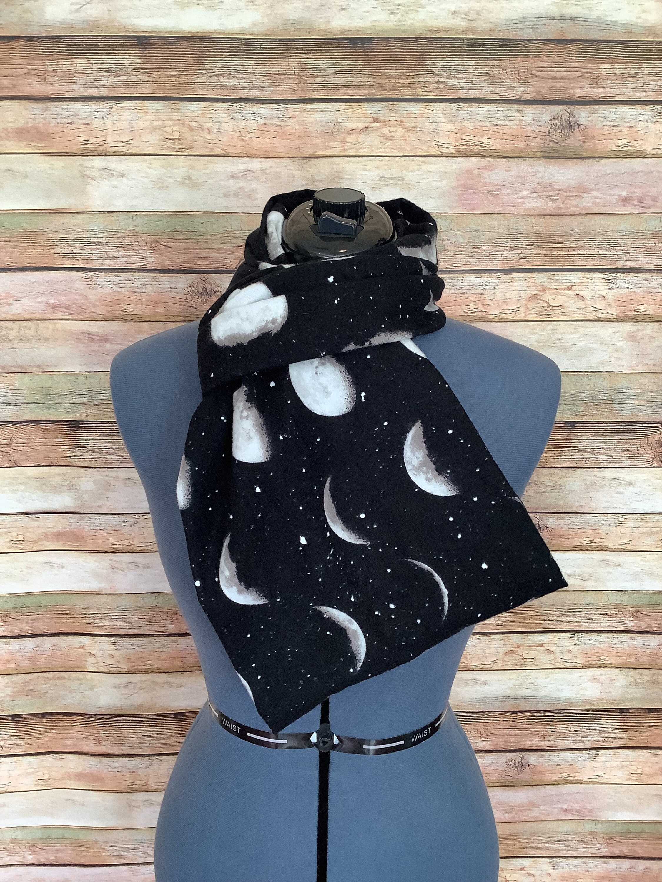 Phases of the Moon Infinity Scarf / Infinity Scarf / Moon / Scarf ...