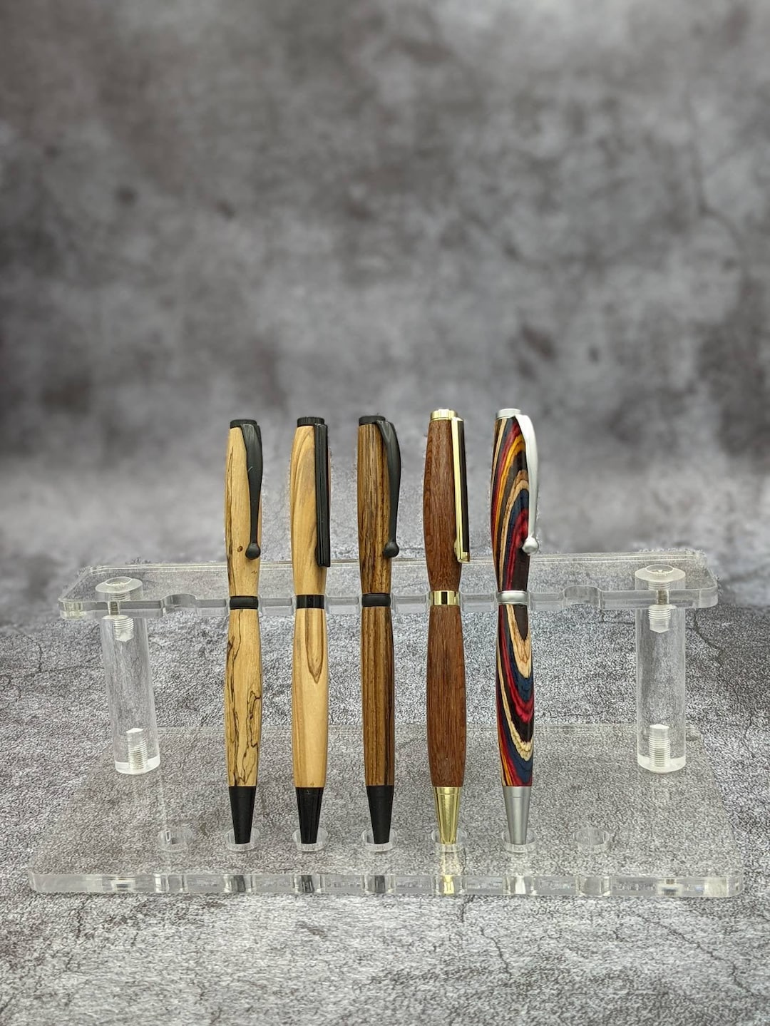Handmade Small Wooden Pens, Unique Acrylic Pens, Turned Pens, Gifts for ...