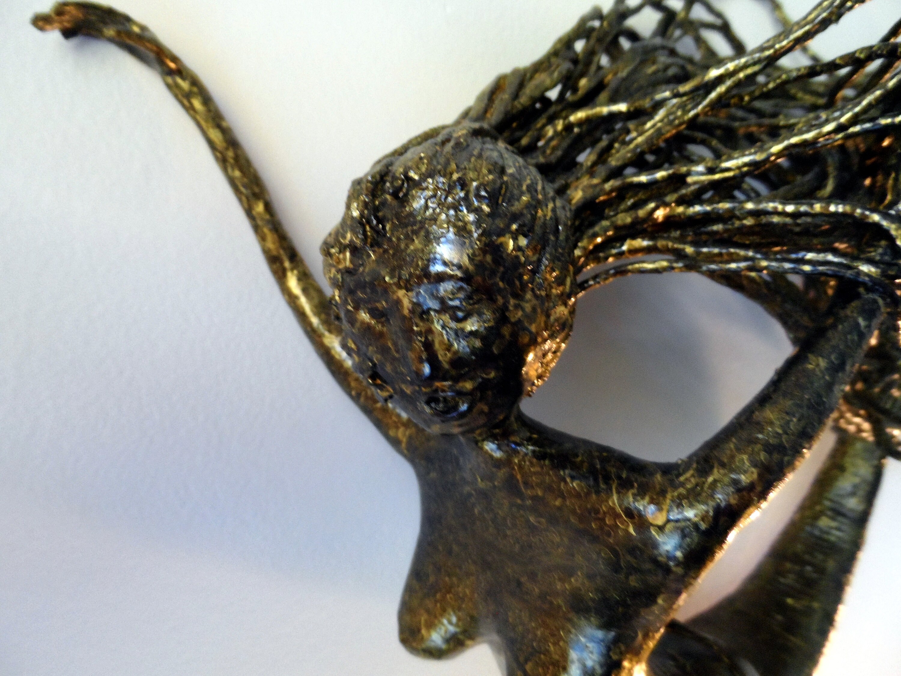 Gold and Black Mermaid - Etsy
