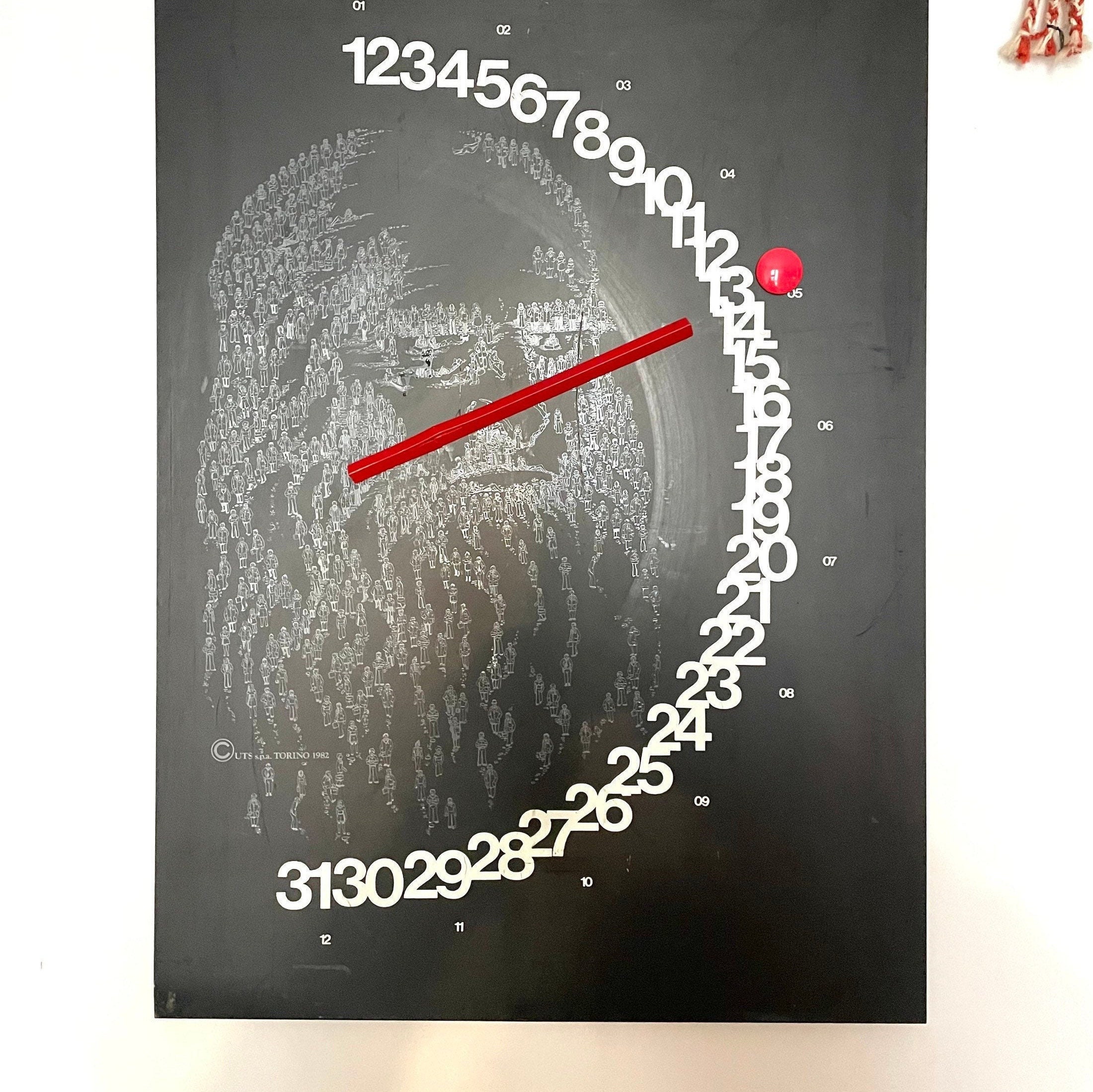 Iconic Perpetual Calendar Meridiana “leonardo” Studio Paolo Nava Milano ...