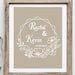 Wedding Modern Cross Stitch Pattern, Personalized Counted X-stitch ...