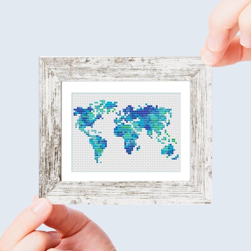 World Map Sewing Pattern - Etsy