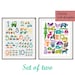 Baby Cross Stitch Pattern Numbers Chart Counted Cross Stitch Nursery ...