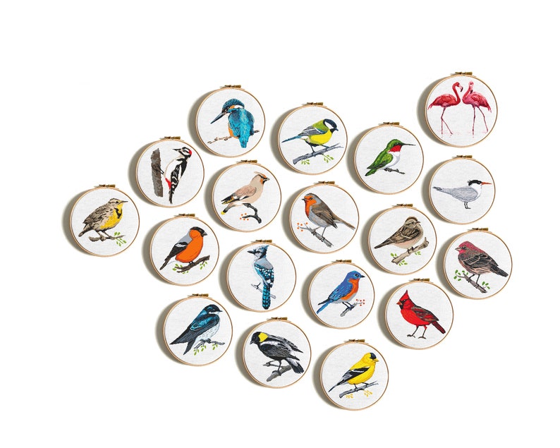 Nuthatch Cross Stitch Pattern PDF, Mini Woodland Bird, Easy Counted ...