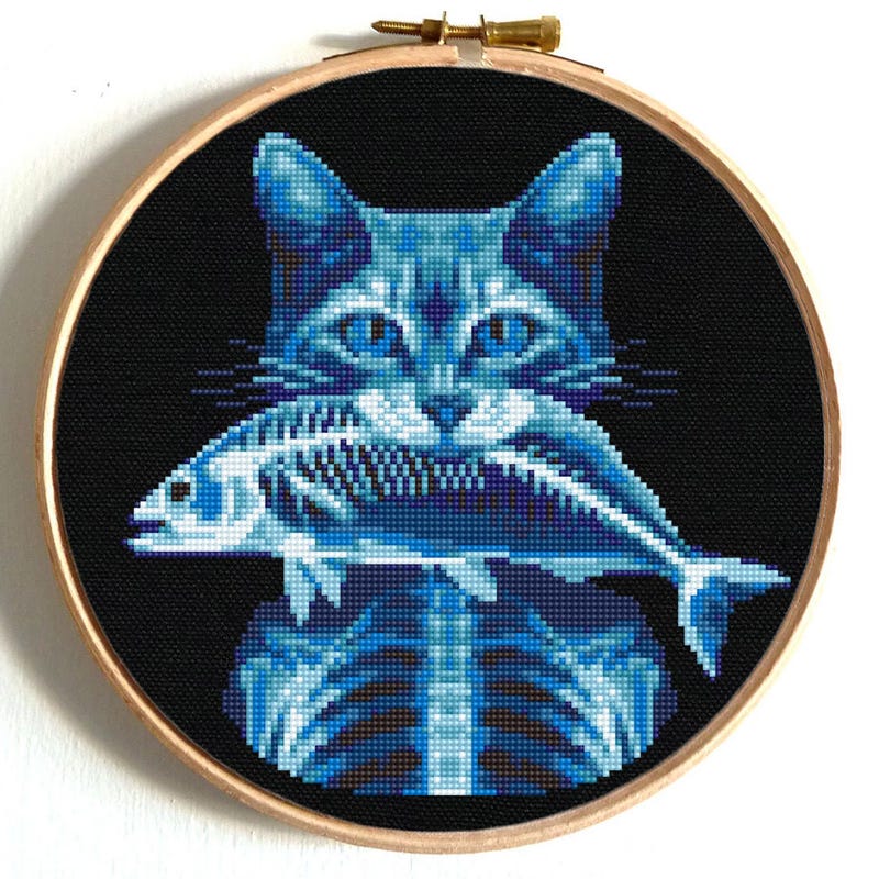 X Ray Fish Pattern - Etsy