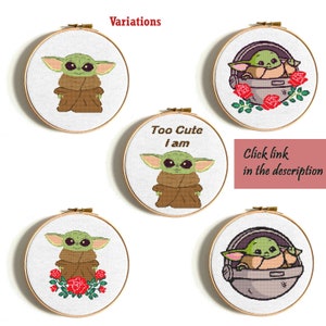 Movie Star Fan Art Cross Stitch Inspired by Chewbacca Watercolor ...