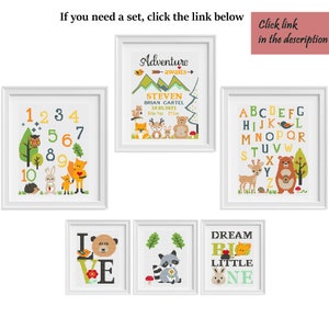 Numbers and Letter Counted Cross Stitch Pattern Baby Embroidery PDF ...