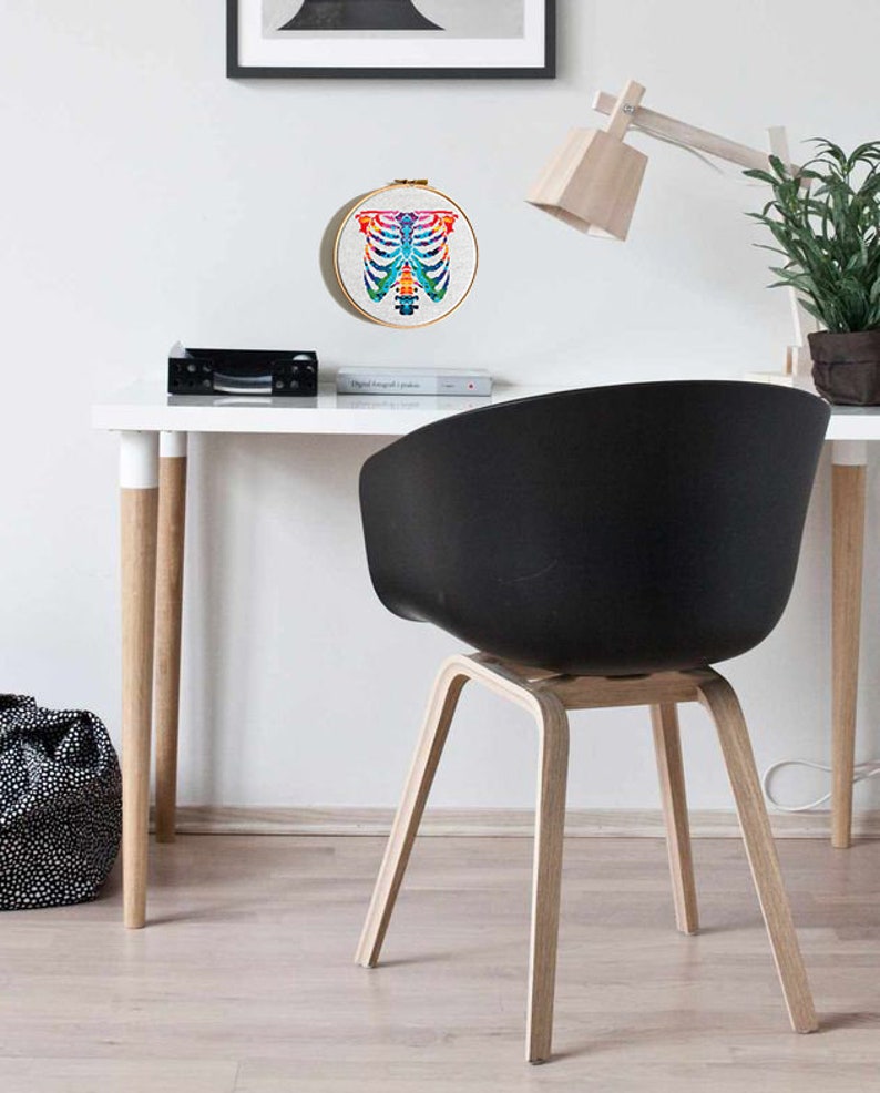 Anatomy Cross Stitch Pattern Hip Hand and Ribs Cross Stitch - Etsy