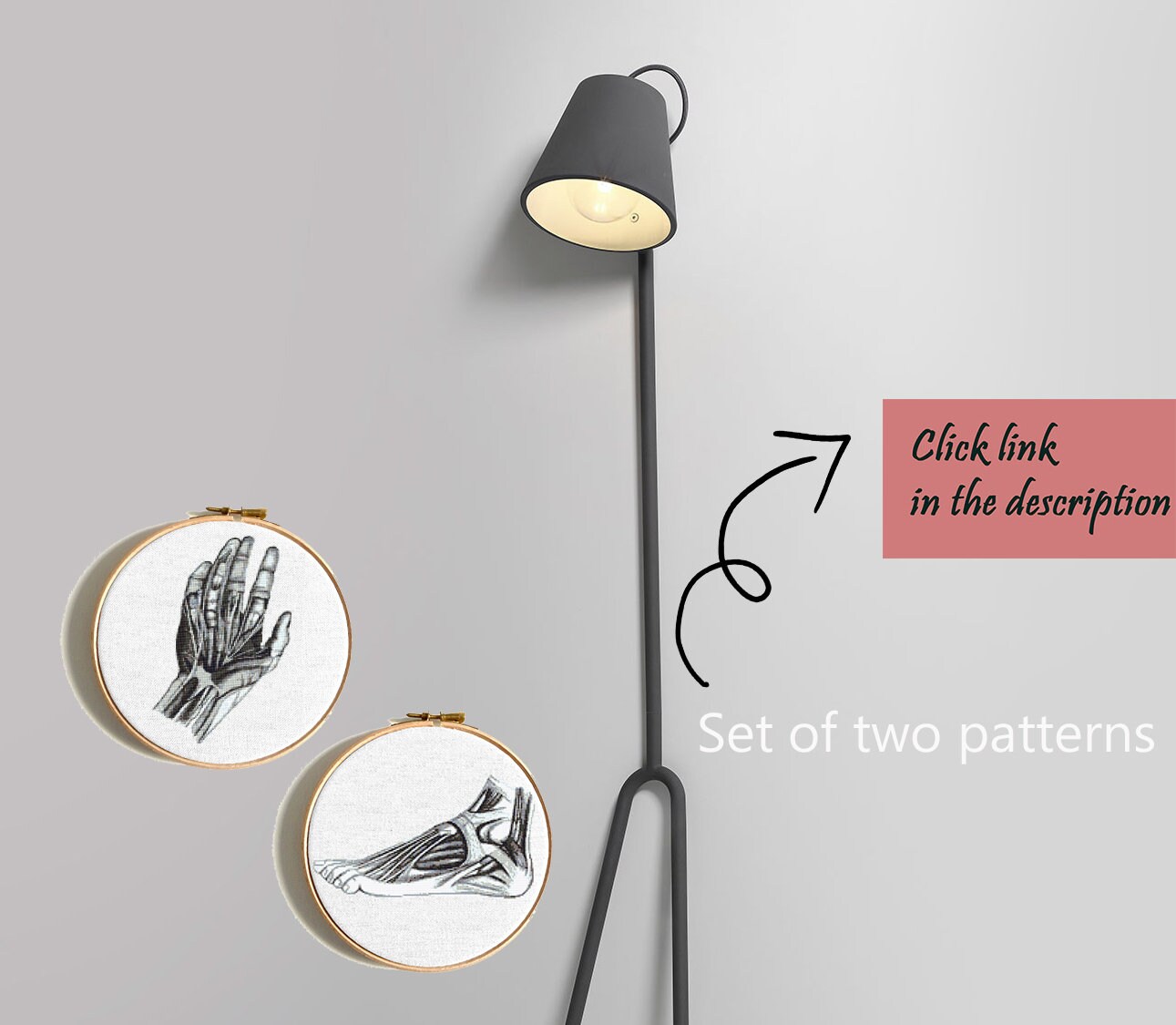 Anatomy Cross Stitch Pattern Foot Cross Stitch Funny Counted - Etsy