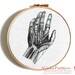 Anatomy Cross Stitch Pattern Foot Cross Stitch Funny Counted - Etsy