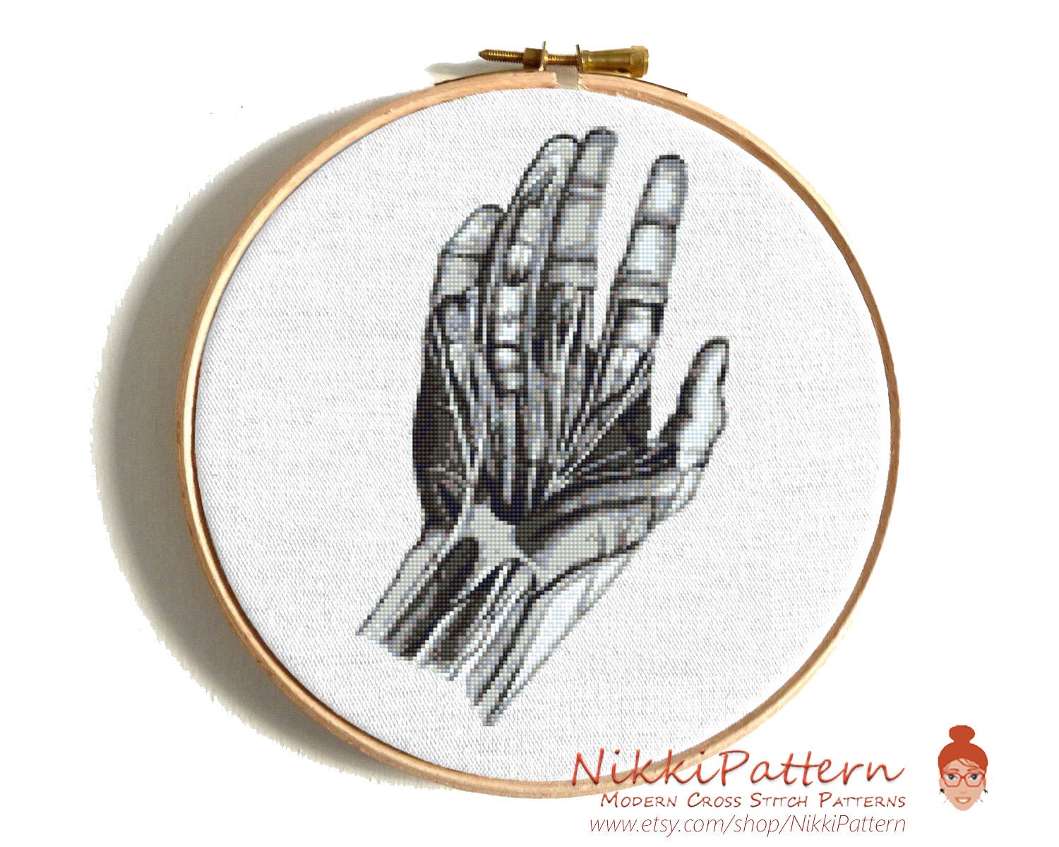 Anatomy Cross Stitch Pattern Foot Cross Stitch Funny Counted - Etsy