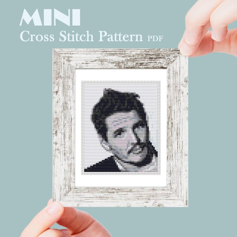 Famous People Stitch - Etsy